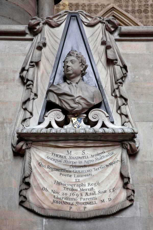 Thomas Shadwell | Westminster Abbey