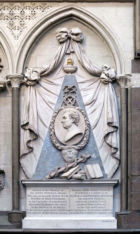 Sir John Pringle | Westminster Abbey