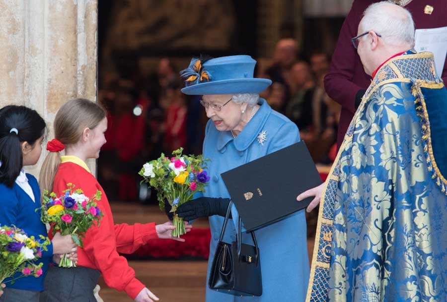 Her Majesty The Queen attends the Commonwealth Service | Westminster Abbey